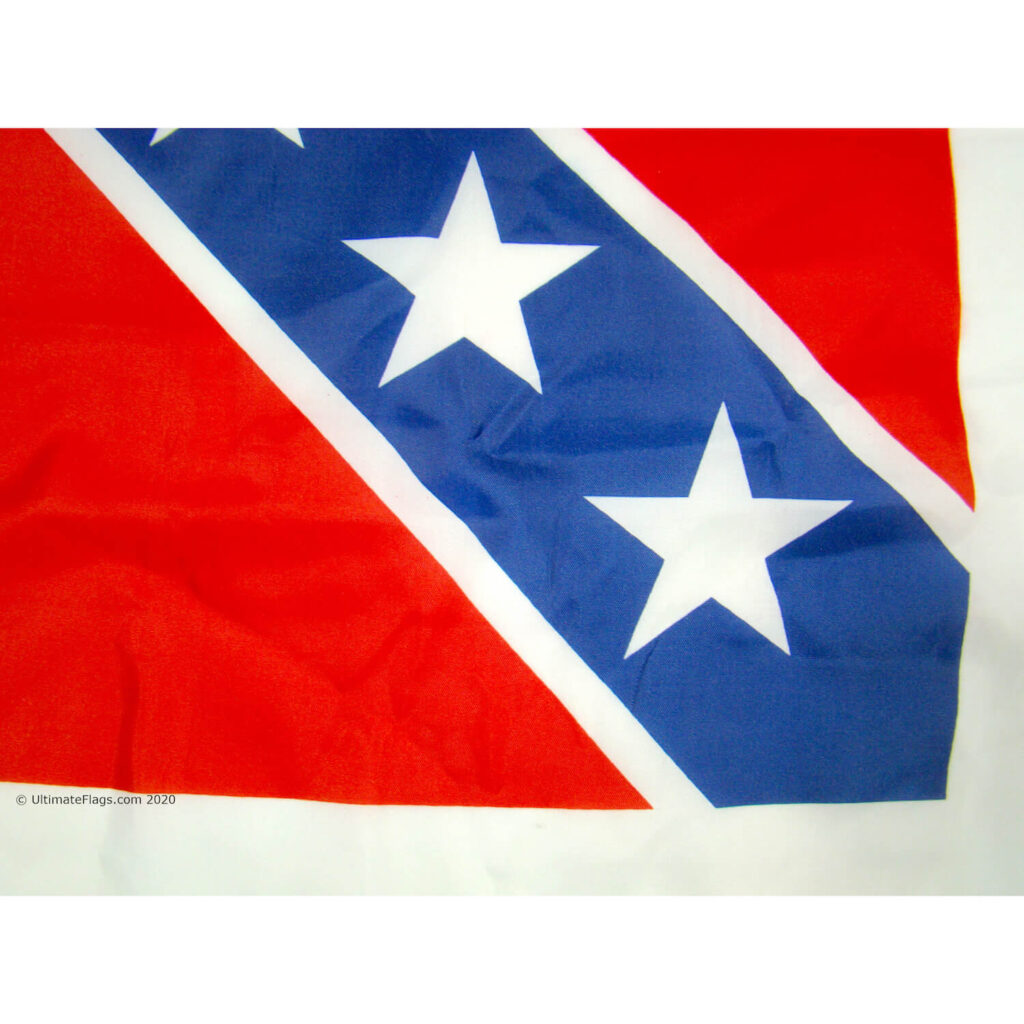 Confederate - CSA - 3rd National Flag 3 x 5 - Standard - Ultimate Flags