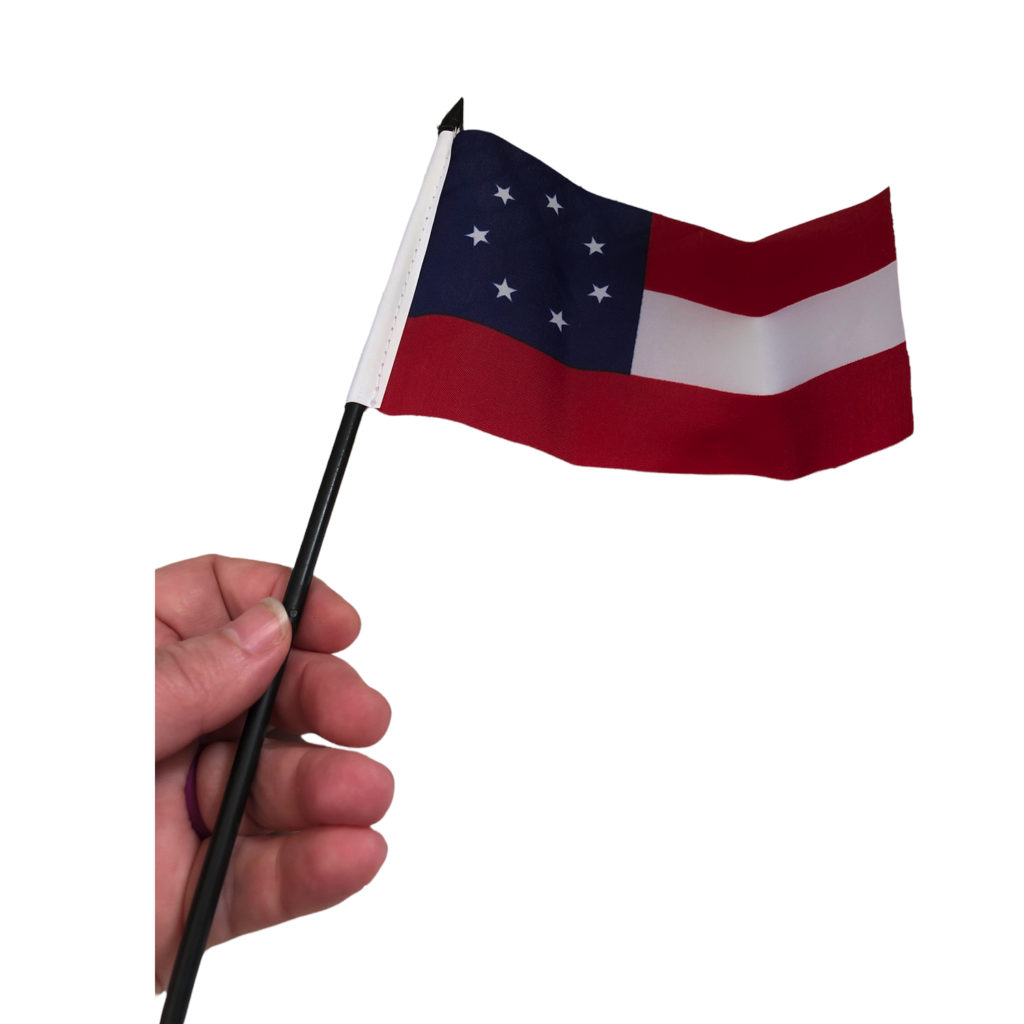 Stars and Bars Flag - 1st National Confederate Flags for Sale!