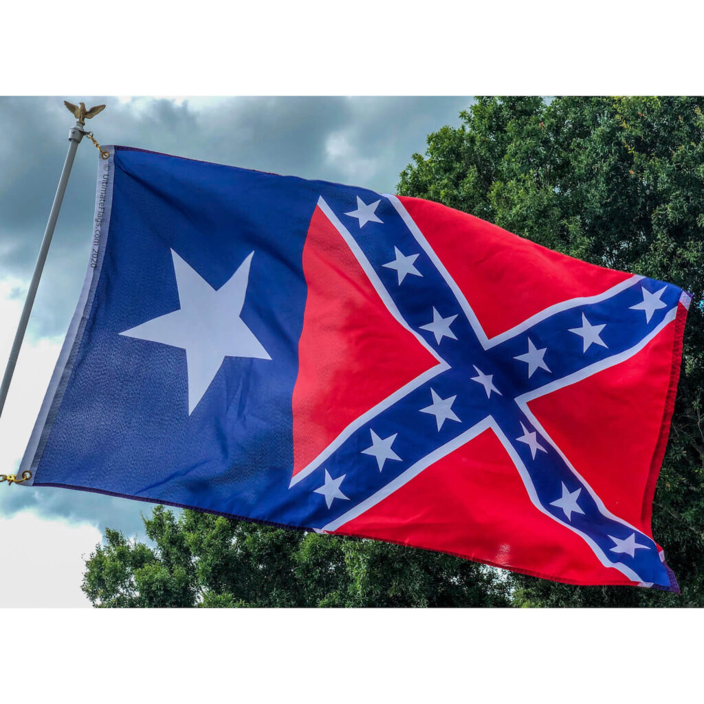Texas Battle Flag / TX Rebel Flags - Outdoor Nylon Heavy Duty!