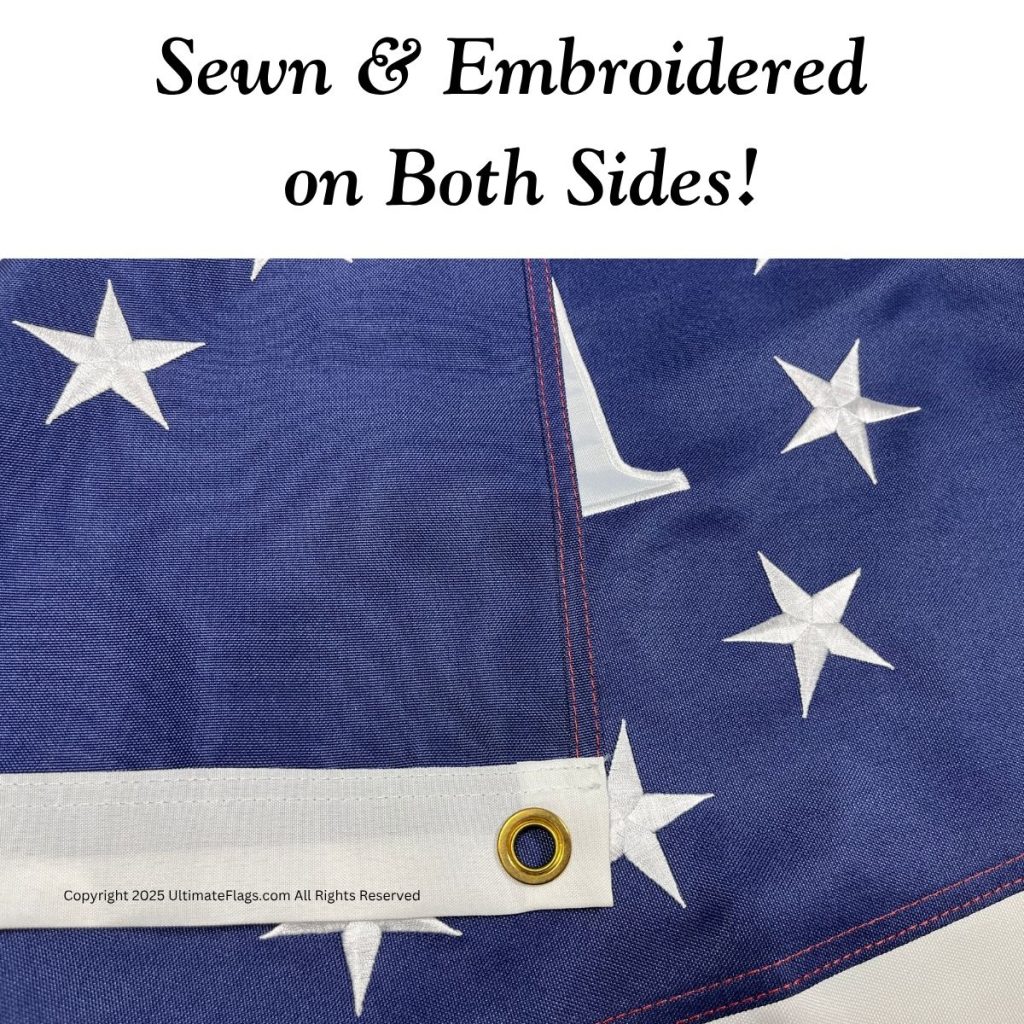 Nyberg Flag 3% III Betsy Ross Flags 3 X 5 ft. Sewn Outdoor