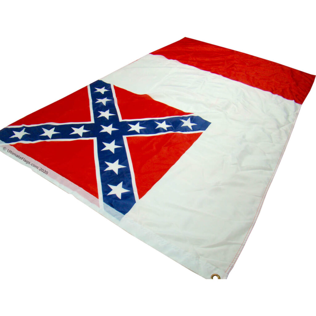 Confederate - CSA - 3rd National Flag 3 x 5 - Standard - Ultimate Flags