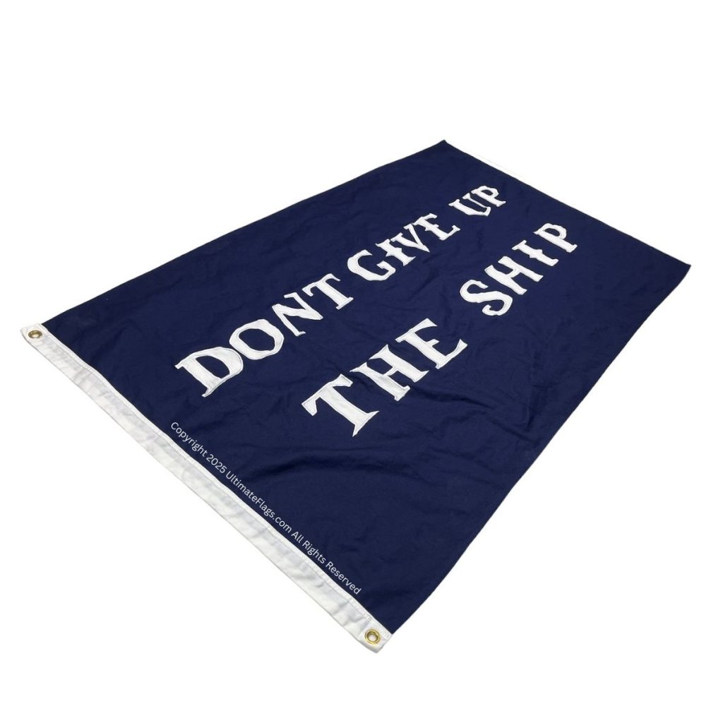 Commodore Perry Flag Don't Give Up the Ship Flags Cotton Sewn