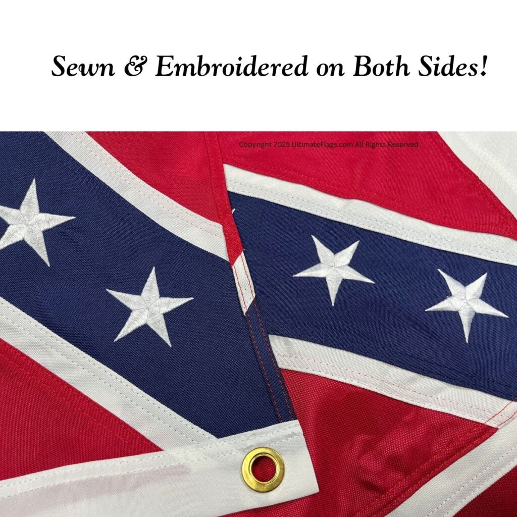 Old Mississippi Flag MS Flags State of MS Flag Sewn Outdoor