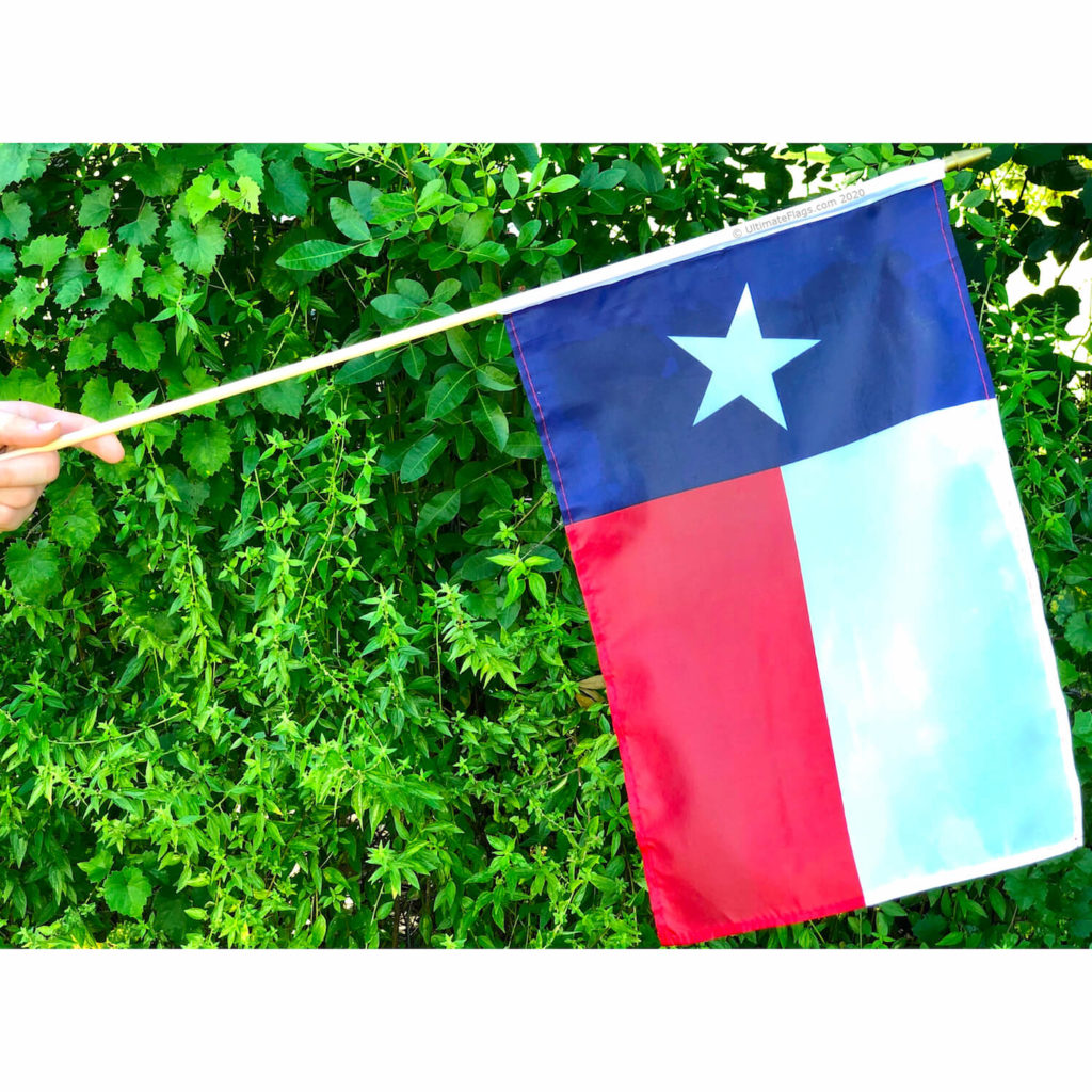 All 12 x 18 inch on Stick Flags