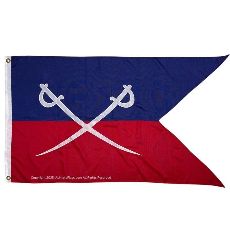 Custer Battle Flag General Custer Cavalry Flags Outdoor Sewn