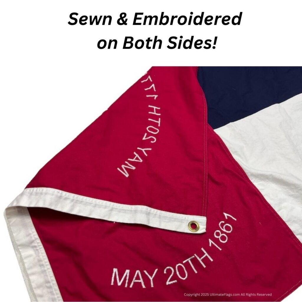 North Carolina Republic Flag - NC Secession Flags Cotton 3x5