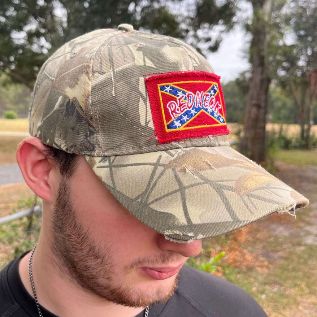 Rebel Redneck Cap in Camo - Ultimate Flags