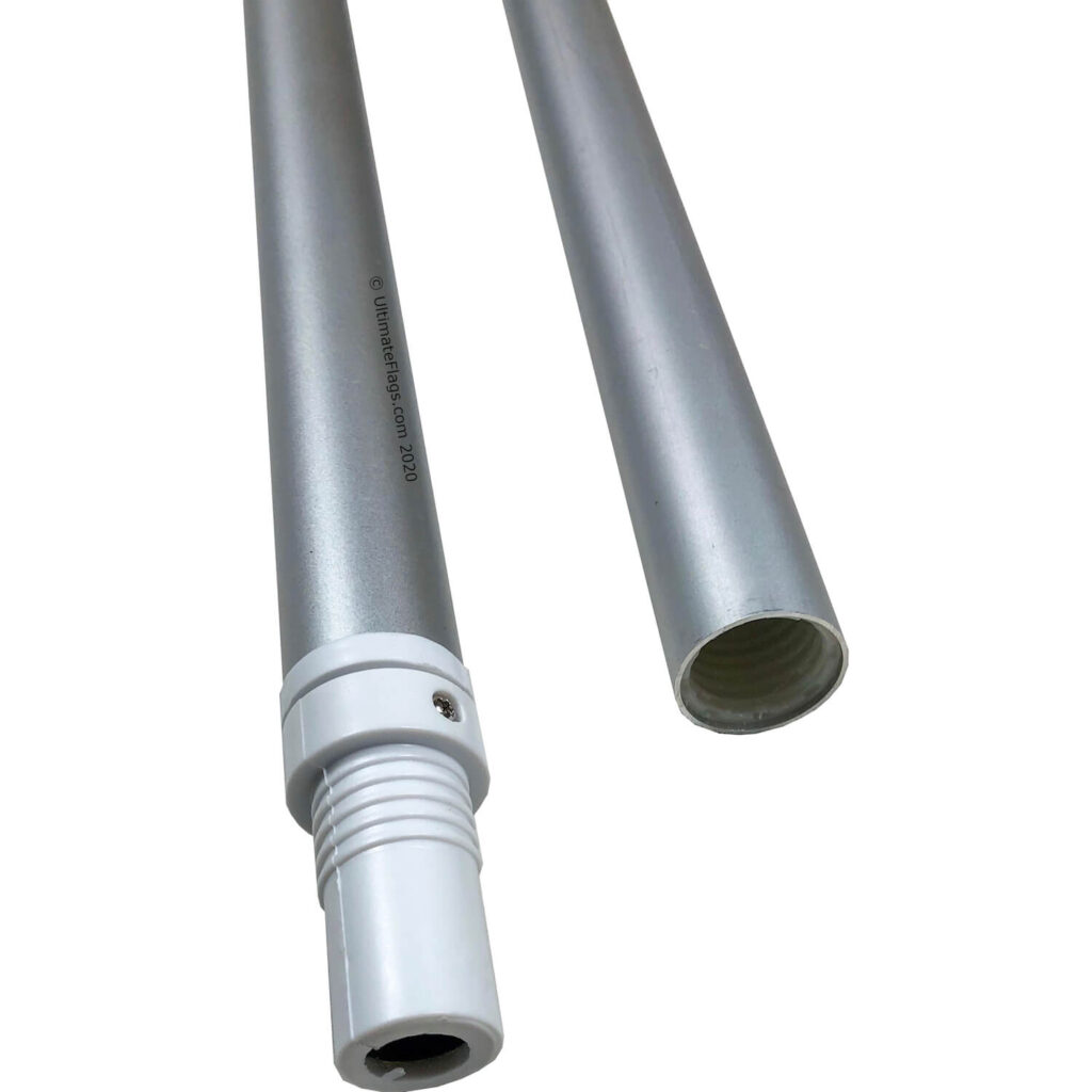 Flag pole for sale -Aluminum Anti-Furl Rotating Flag Pole 6ft