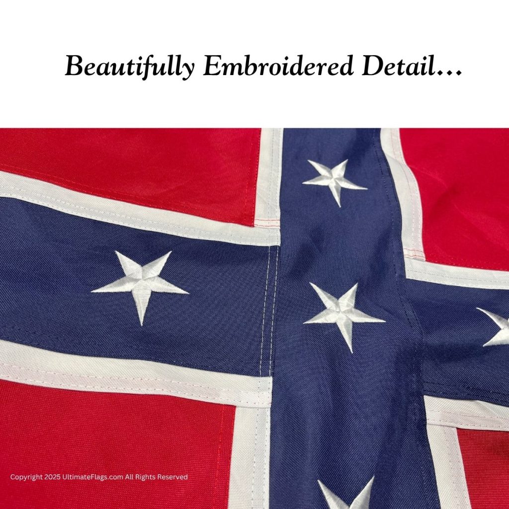 Texas Battle Flag Texas Confederate Battle Flags Sewn Nylon