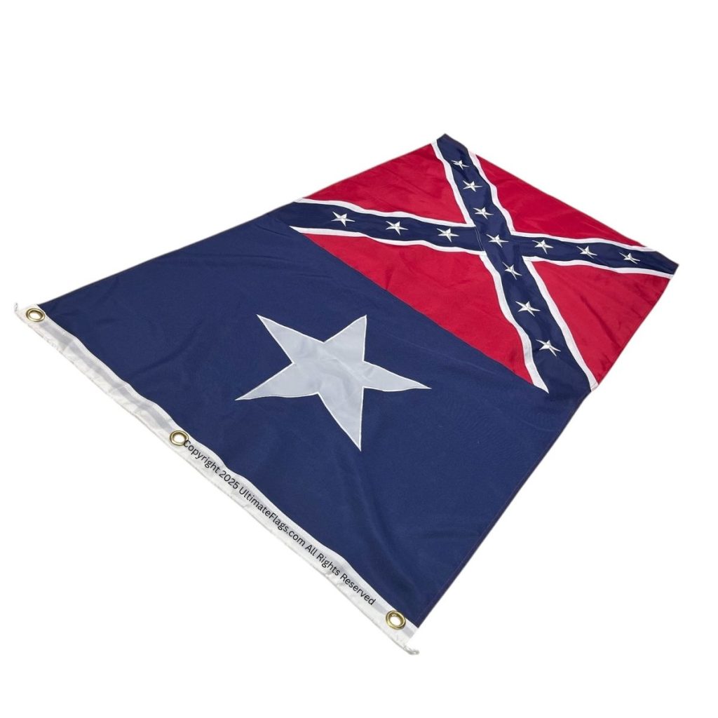 Texas Battle Flag Texas Confederate Battle Flags Sewn Nylon