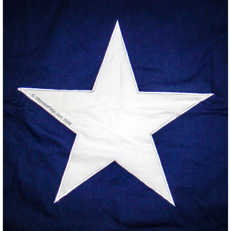 Texas Confederate Flag - TX Battle Flags Sewn Cotton 3x5 ft