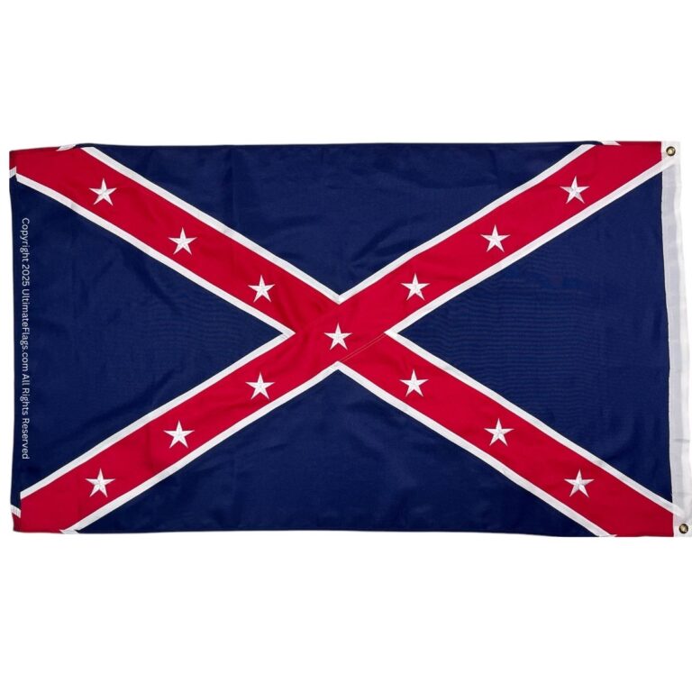 Taylor's Army Flag Trans-Mississippi Reverse Sewn Dbl Nylon