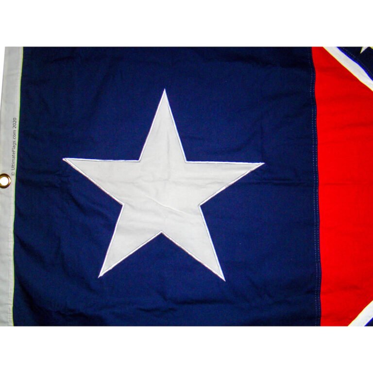 Texas Battle Flag, TX Confederate Flags 3 x 5 ft. Cotton - Ultimate Flags