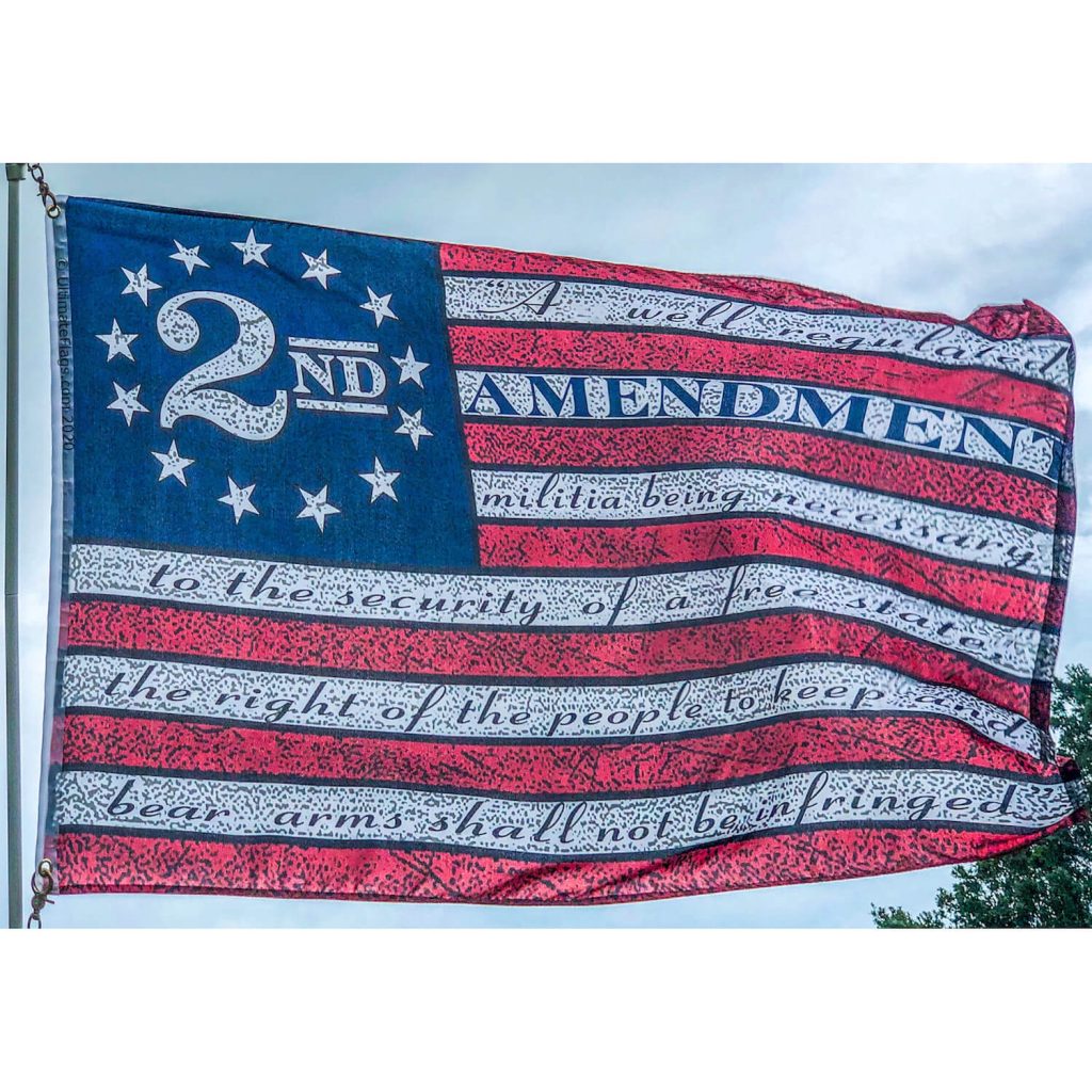 Vintage 2nd Amendment Flag -Betsy Ross 2A Flags Outdoor Nylon