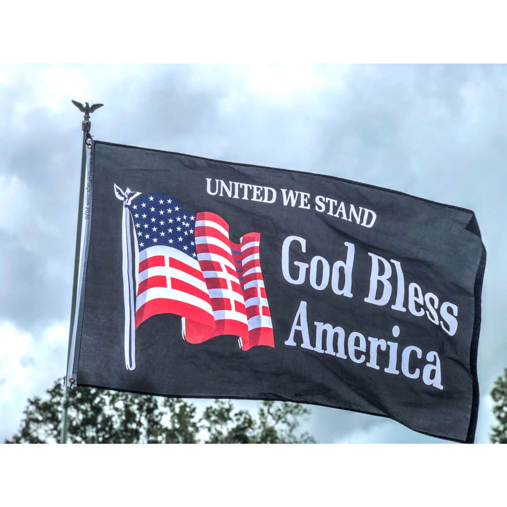 God Bless America Flag - United We Stand Flags 3x5 ft