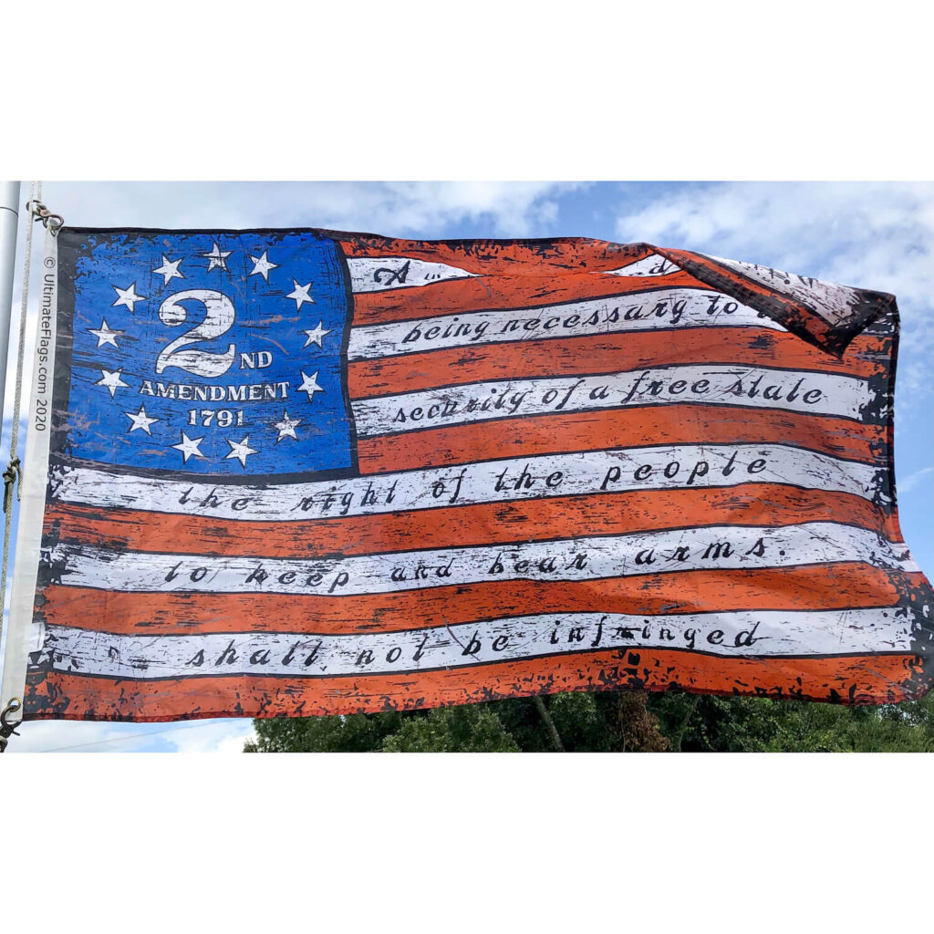 2nd Amendment Flag / 2A Gun Rights Flags. Buy 2, 3rd=Free