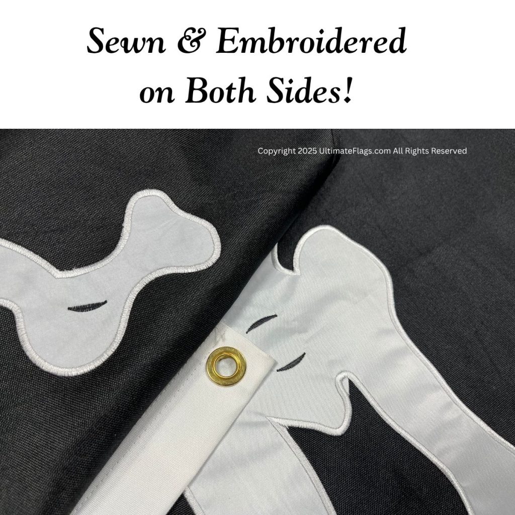 Blackbeard Flag for Sale - Edward Teach Pirate Blackbeard's Flag 3x5 ...