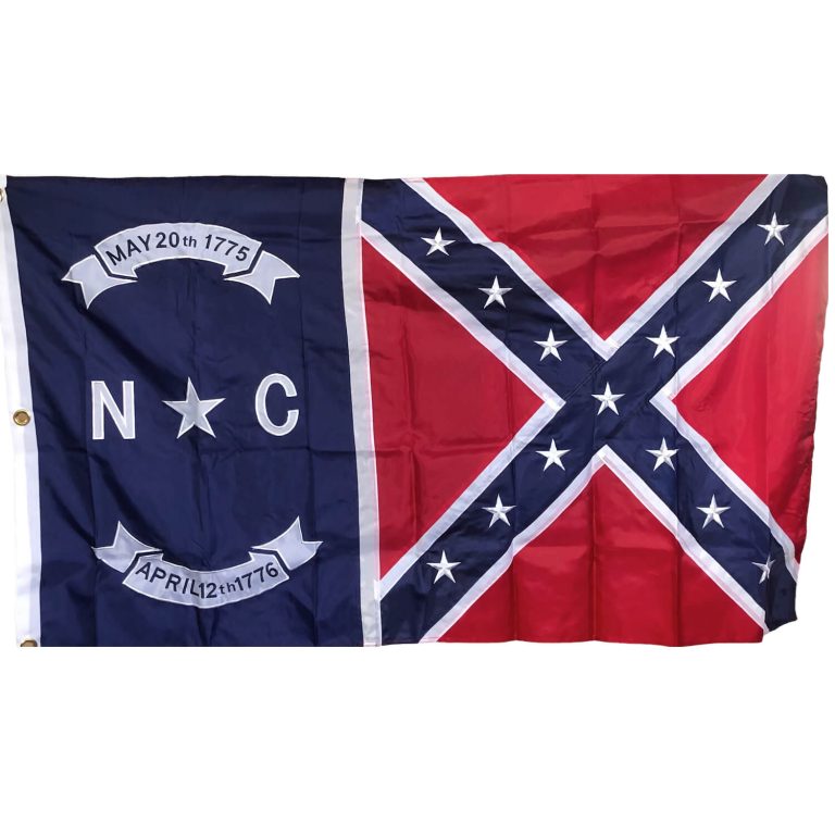 North Carolina Battle Flag - May 20, 1775 & April 12, 1776