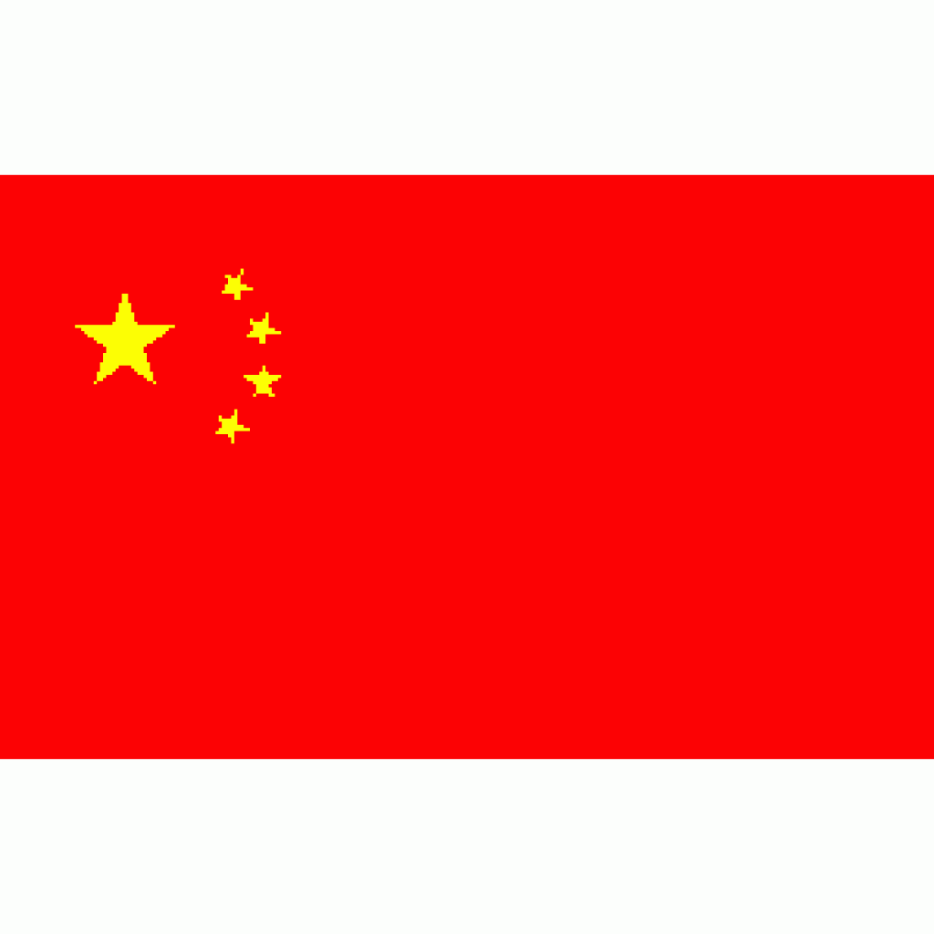 China Flag 2x3 ft, 3X5 ft, 12x18 inch. Standard