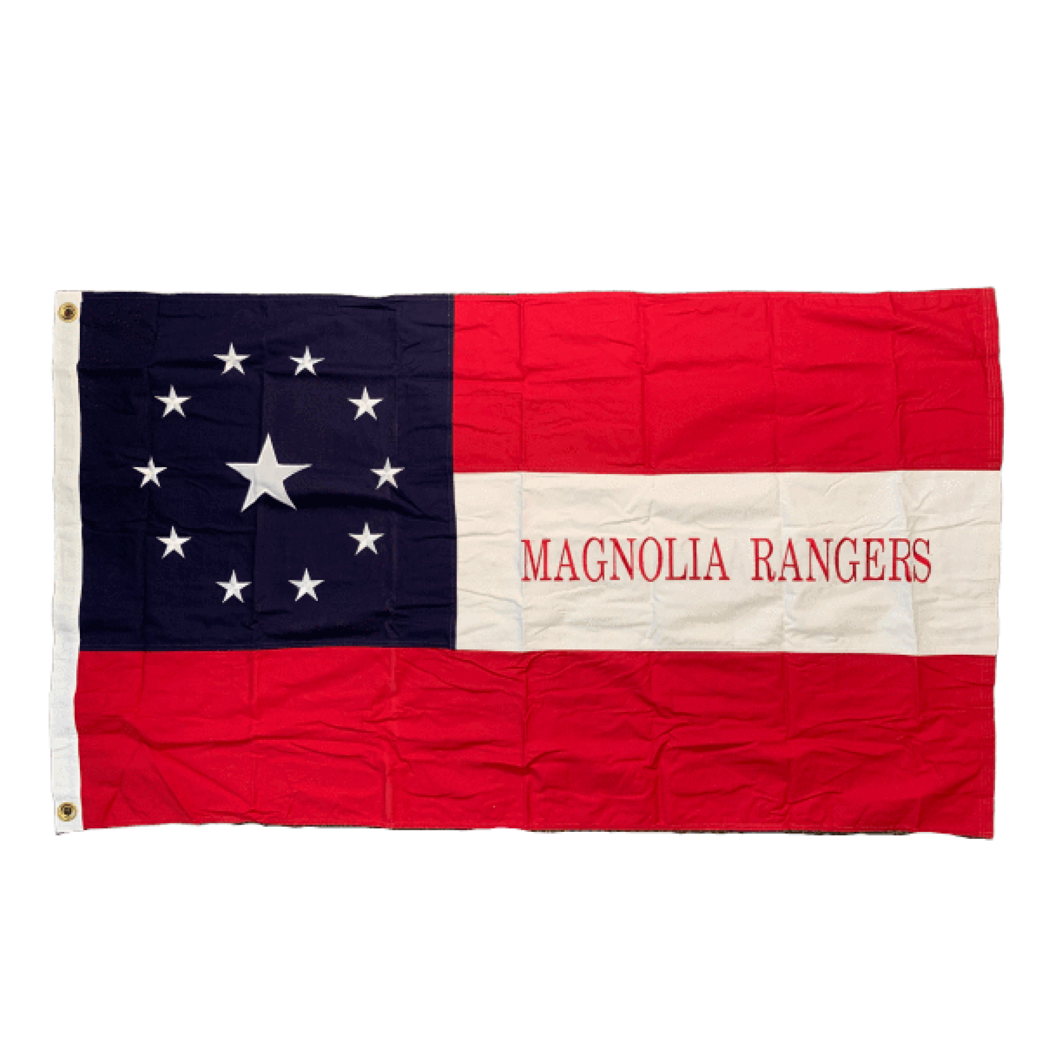 1st Texas Cavalry Magnolia Rangers Cotton Flag 3 x 5 ft. - Ultimate Flags