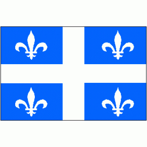 Quebec Provincial Flag (Canada) 3 X 5 ft. Standard - Ultimate Flags