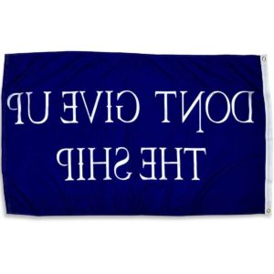 Commodore Perry Flag 3 x 5 Nylon Dyed (USA Made) - Ultimate Flags