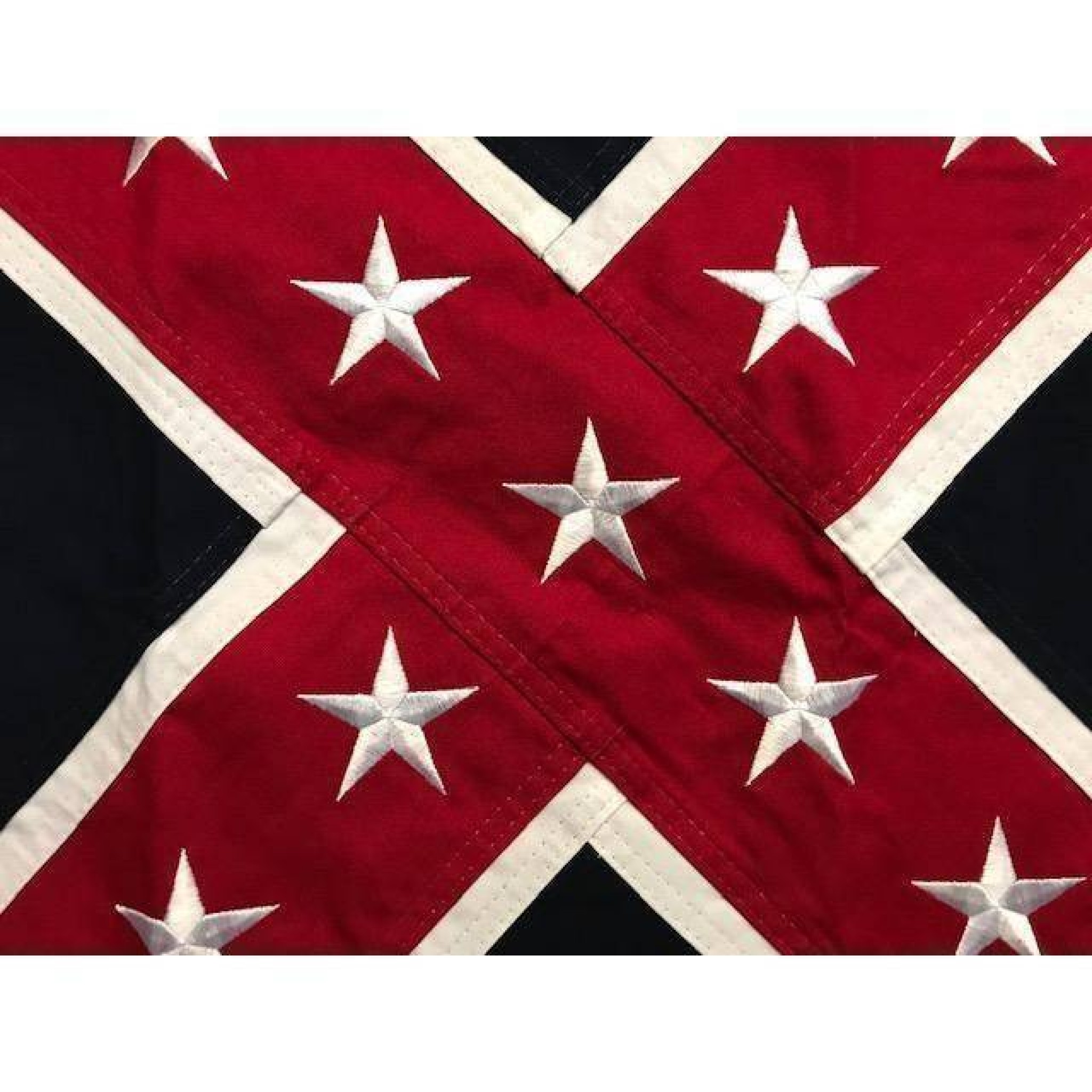 Fort Fisher Flag - Confederate 2nd National Garrison Flag - Cotton ...