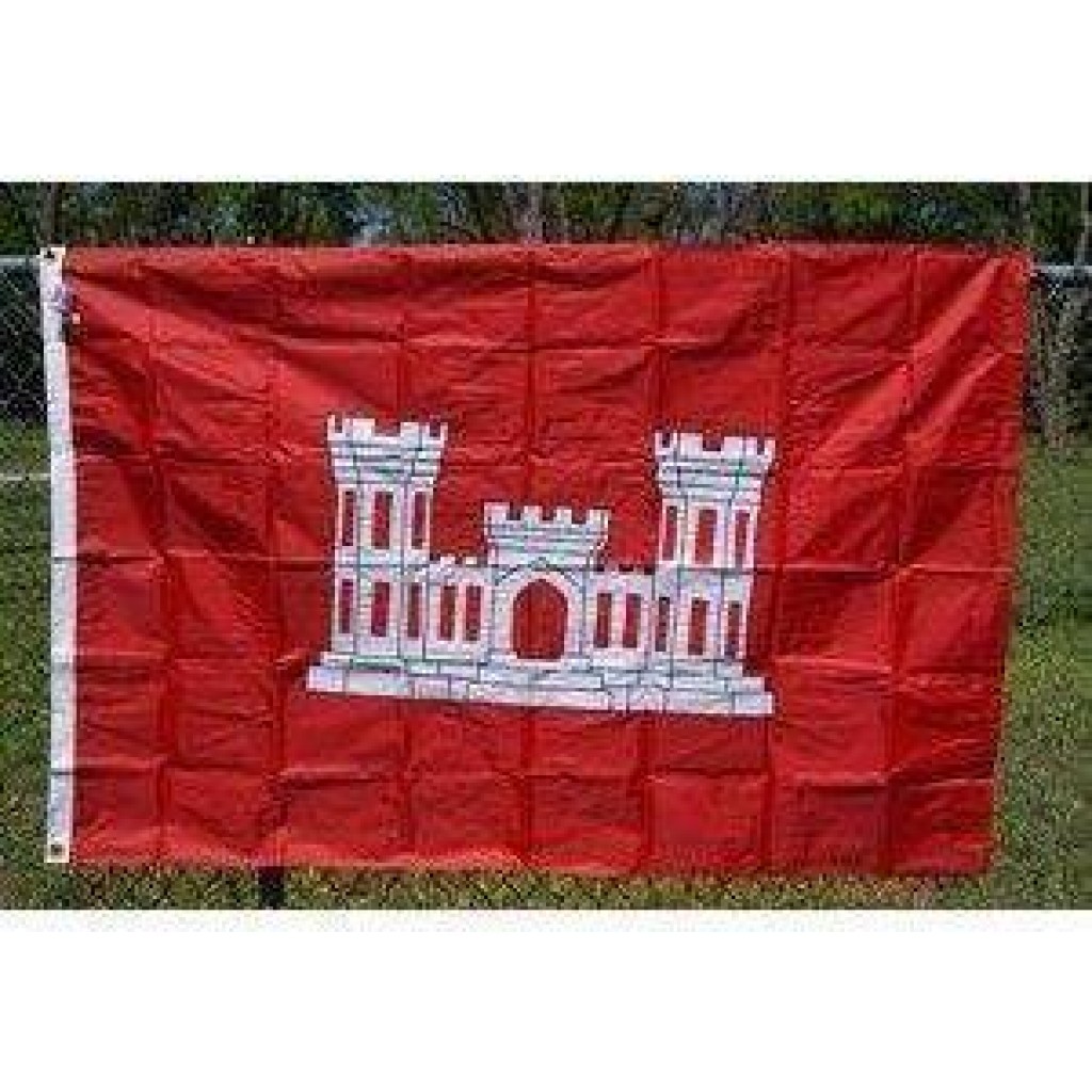 Corps of Engineers Nylon Flag 3 x 5 ft. - Ultimate Flags