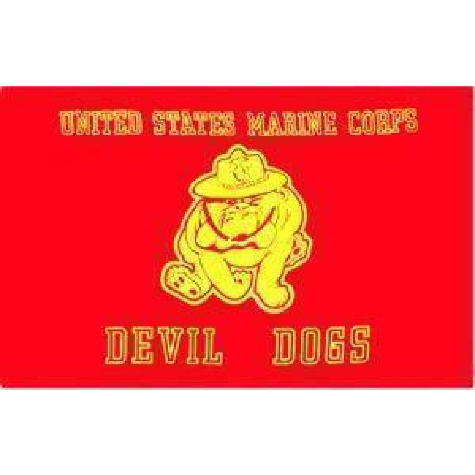Marines Devil Dogs Flag 3 X 5 ft. Standard