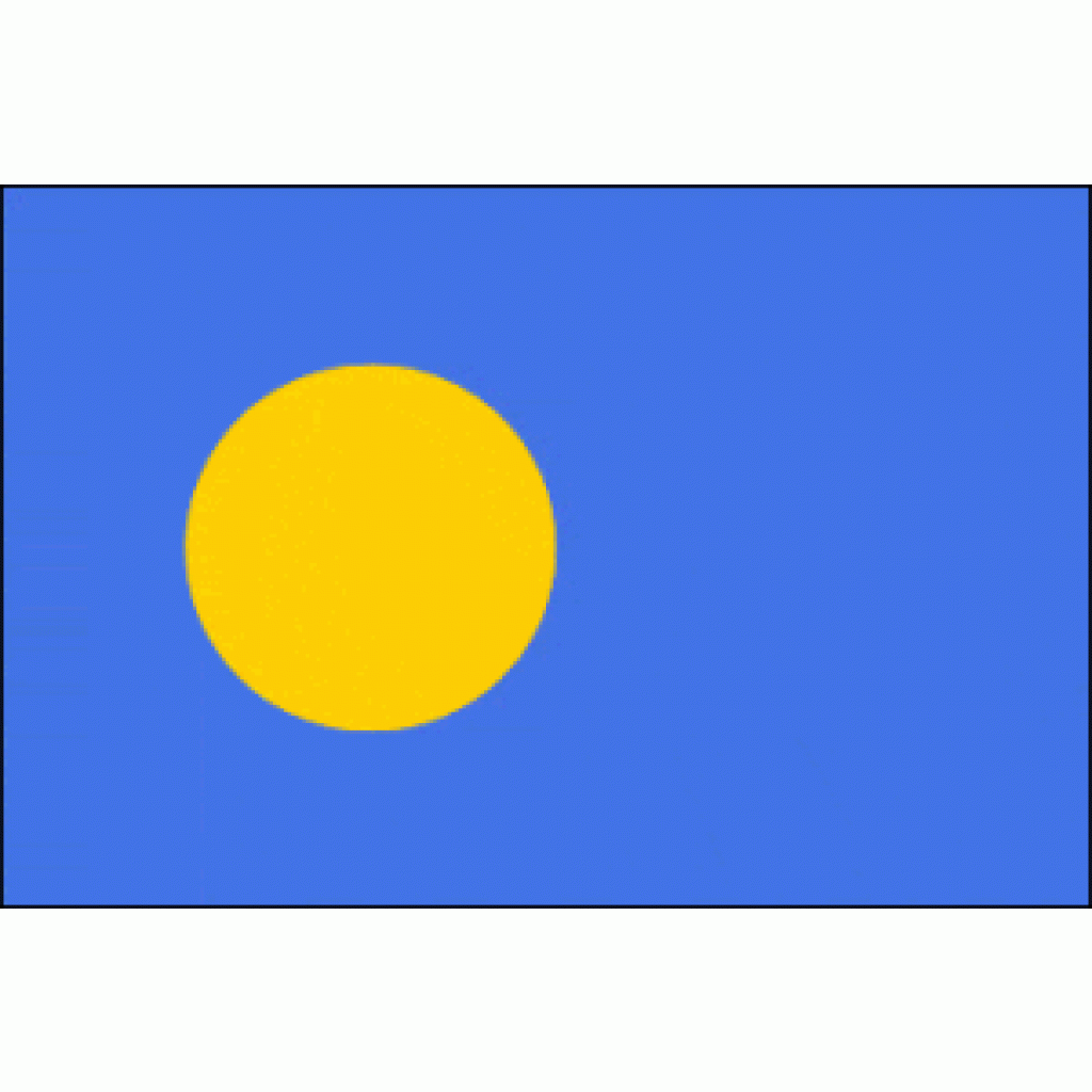 Palau Flag 3 X 5 ft. Standard - Ultimate Flags