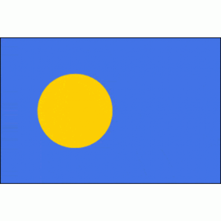 Palau Flag 3 X 5 ft. Standard - Ultimate Flags