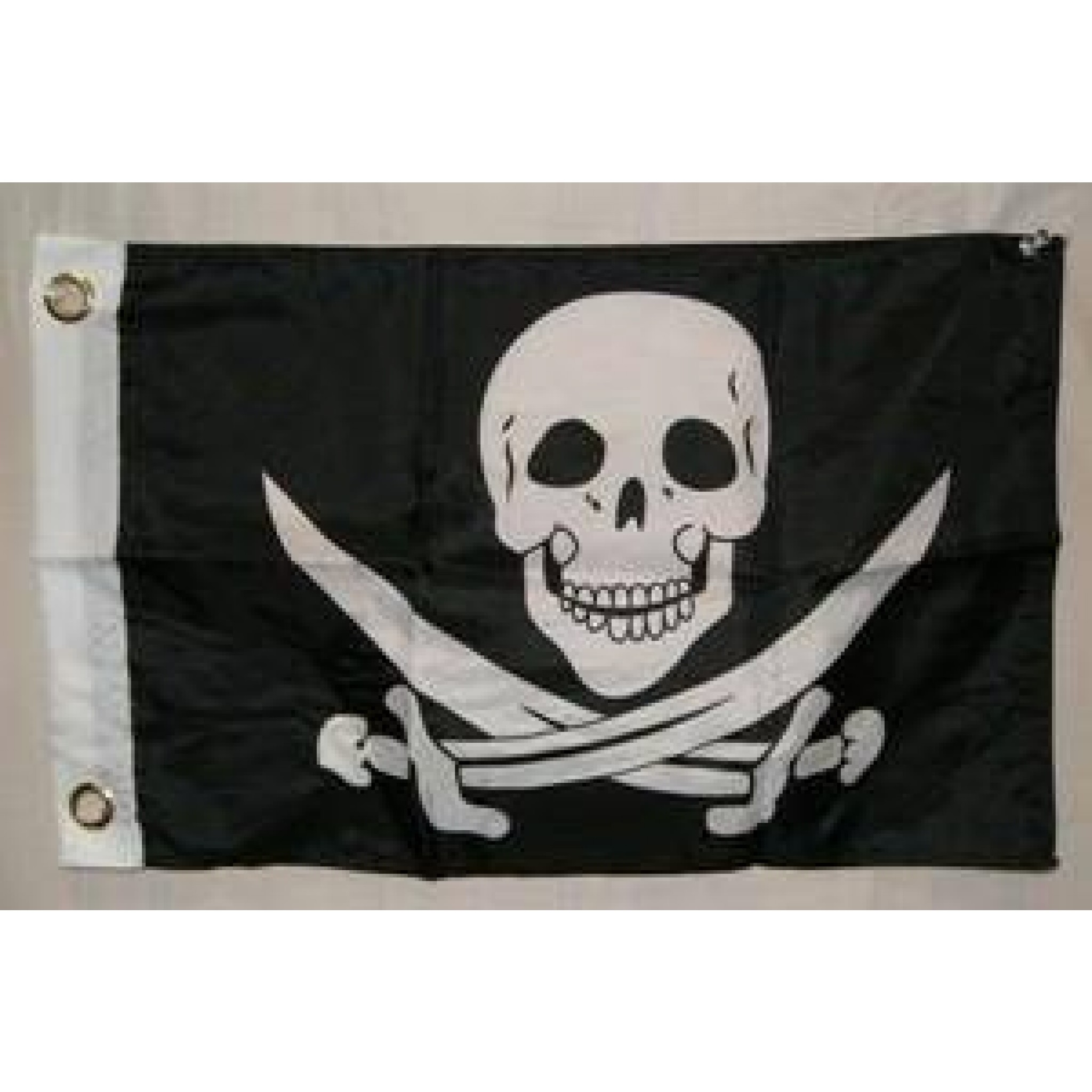 Pirate Calico Jack Rackham, With Swords Flag 3 x 5 ft. Outdoor Nylon ...