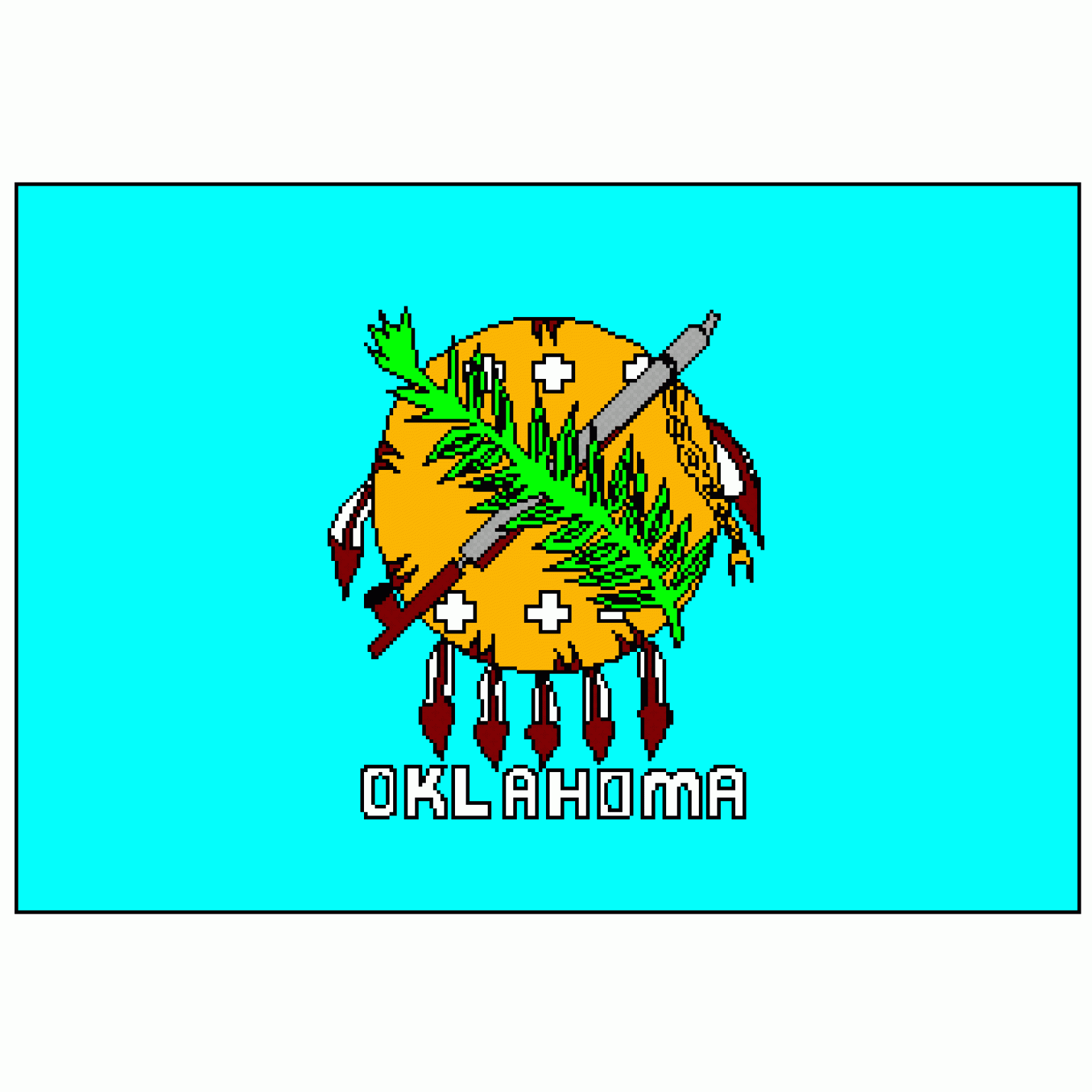 OK Flag - State of Oklahoma Flag - Ultimate Flags