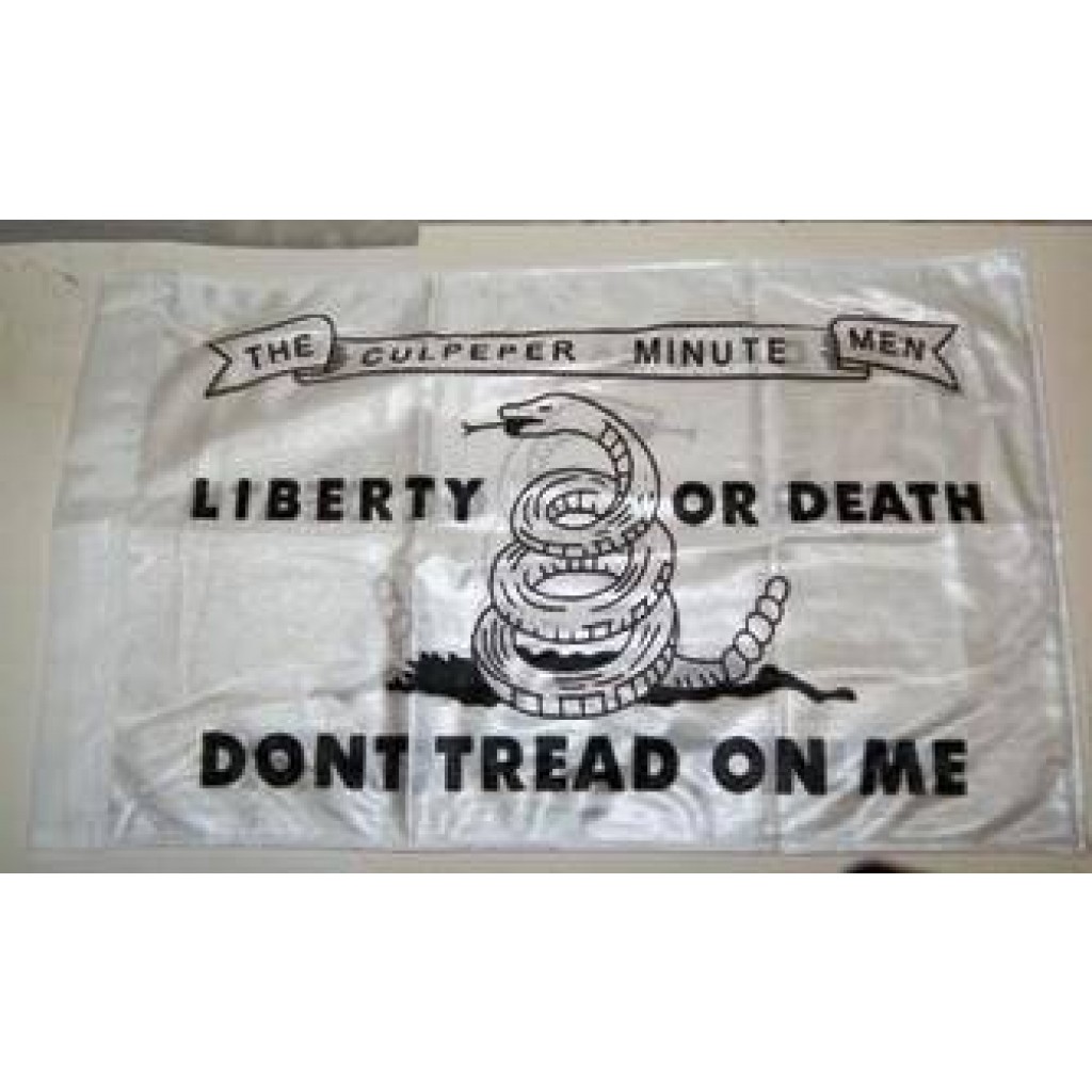 Culpeper Minute Men Flag 12 x 18 inch with sleeve - Ultimate Flags