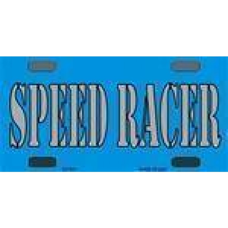 Speed Racer Bike Plate