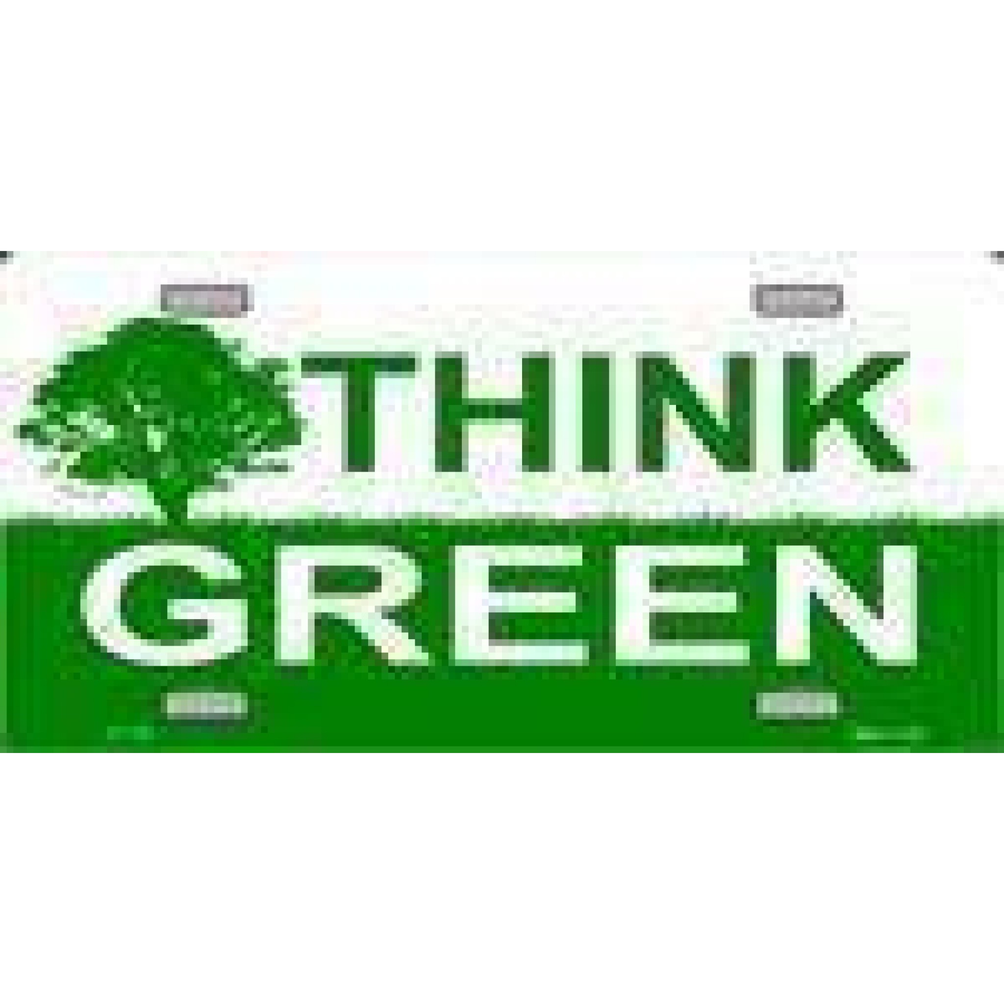 Think GREEN Environmental License Plate