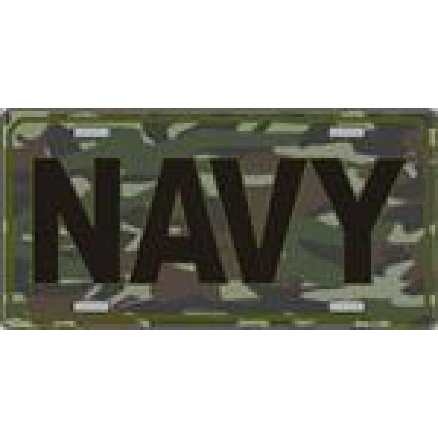 US NAVY Camo Camouflage License Plate