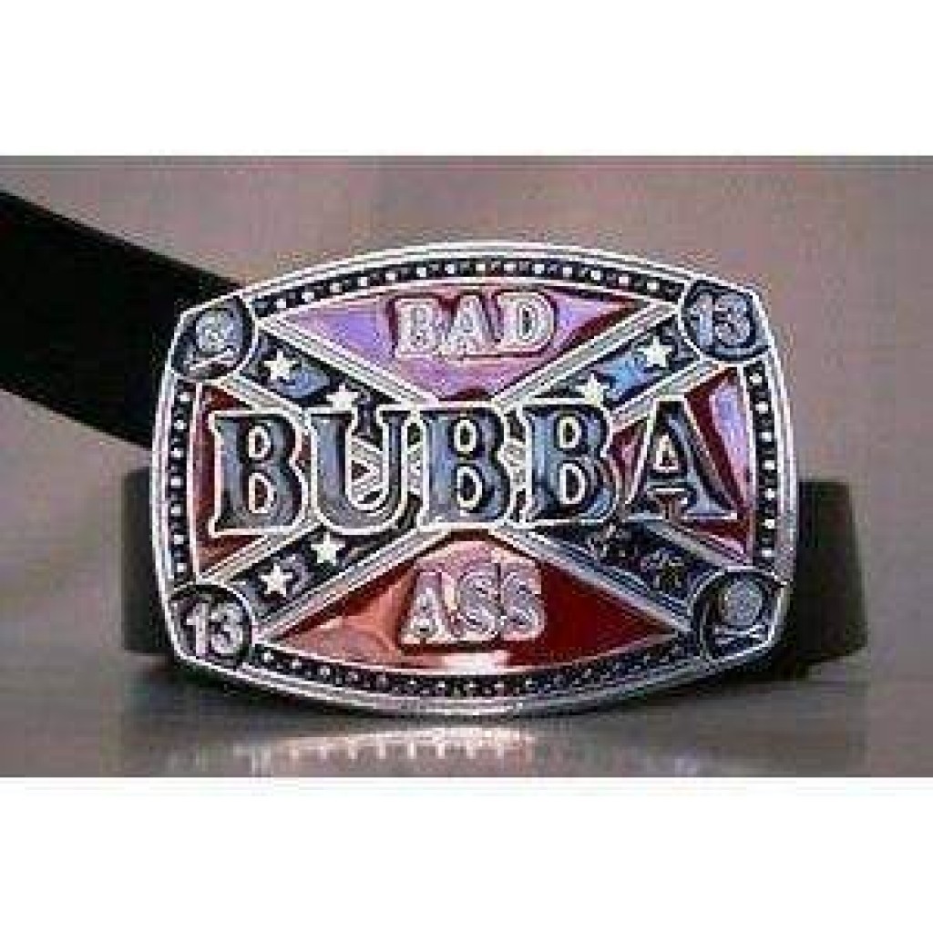 Bad Ass Bubba Belt Buckle - Ultimate Flags