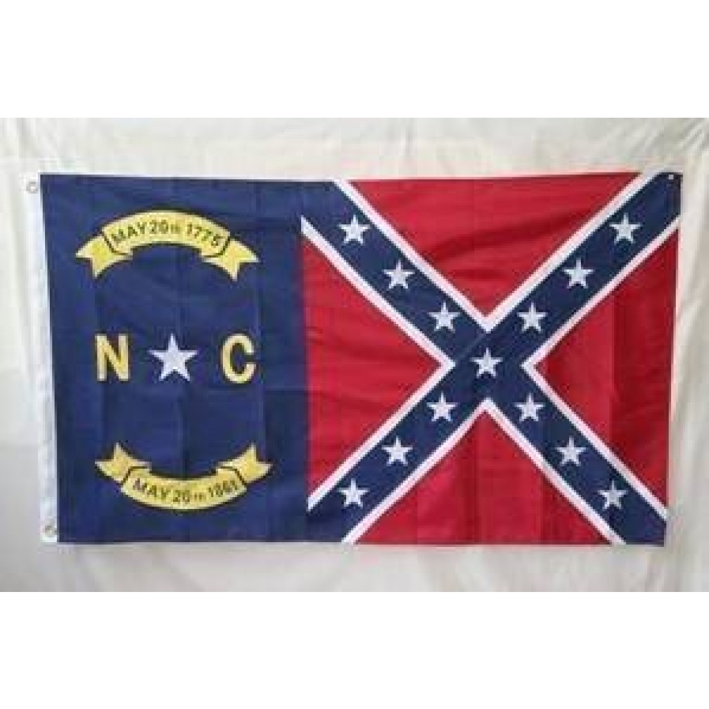 North Carolina Battle Flag / NC Battle Flags for Sale - Heavy Duty Sewn