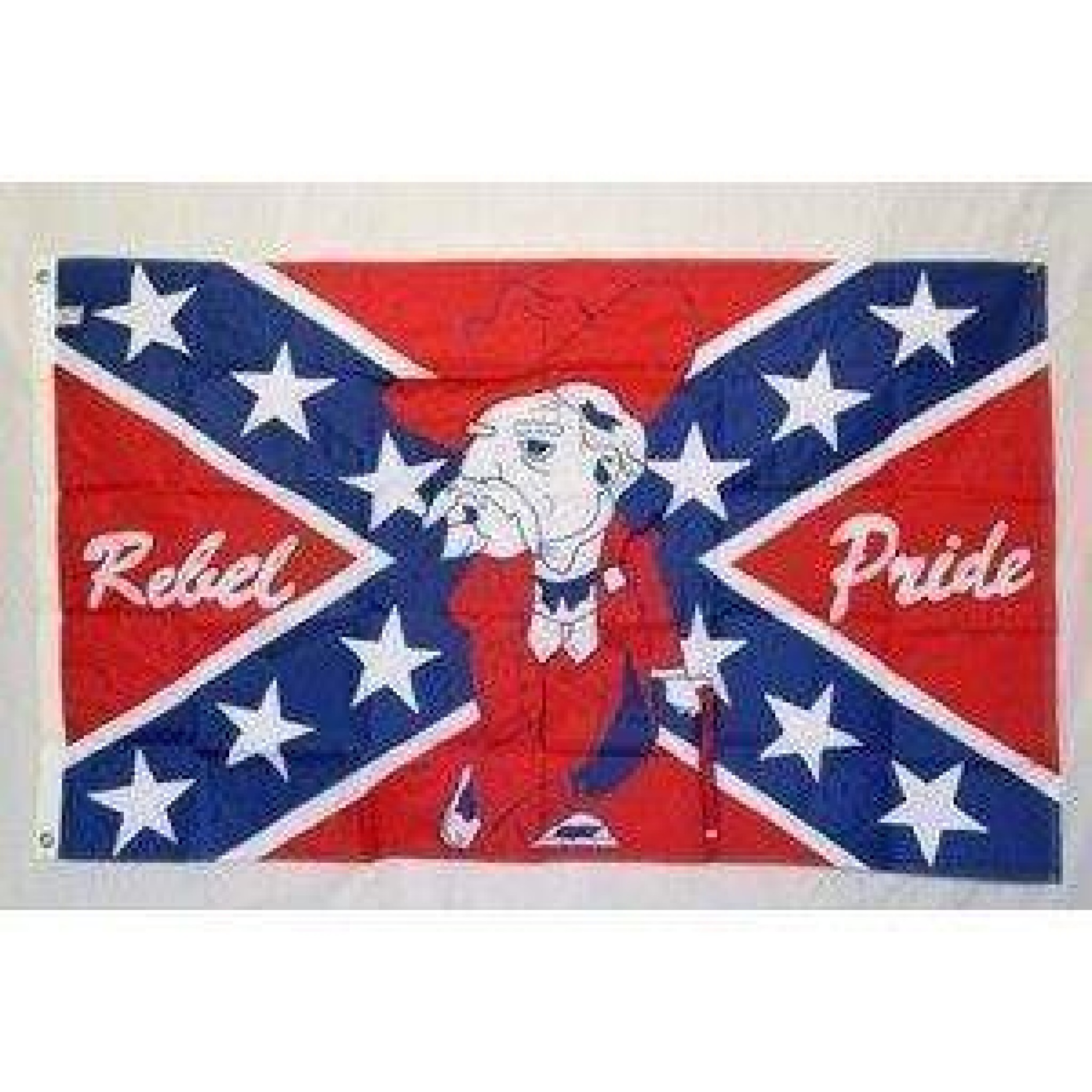 Rebel Pride Nylon Embroidered Flag 3 x 5 ft. - Ultimate Flags