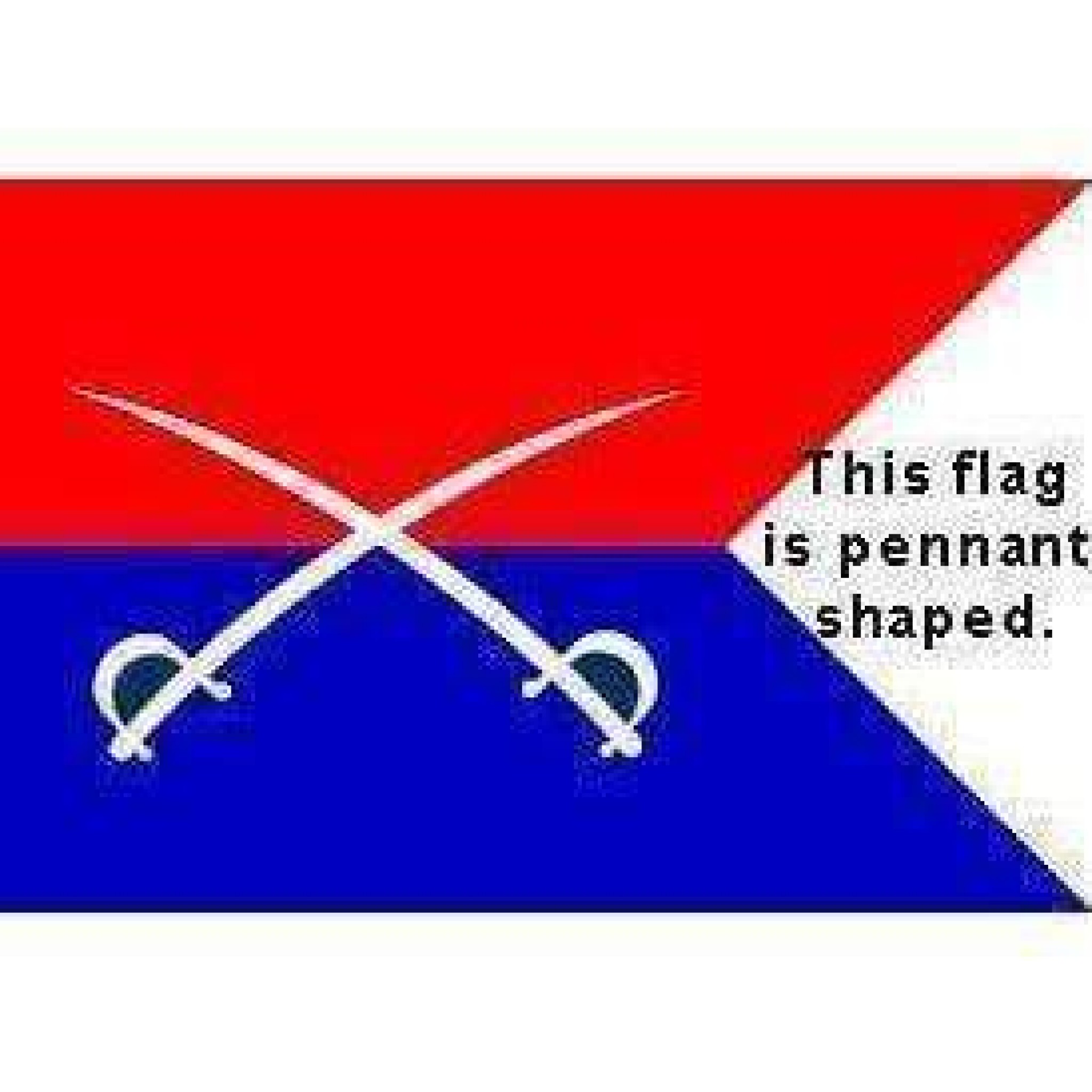 Custer Battle Flag, General Custer Cutlass flag 3 X 5 ft. Standard ...