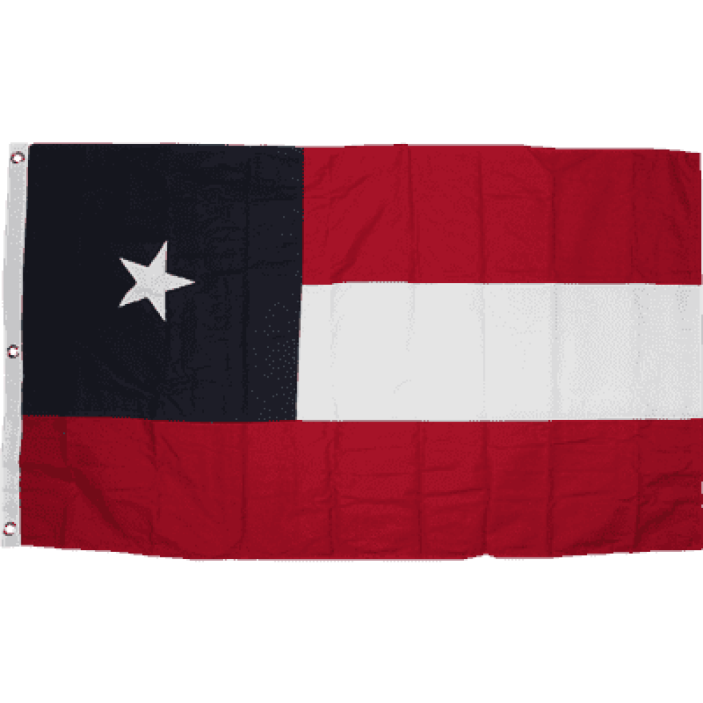 5th Texas Infantry, Hood's Brigade Cotton Flag 3 x 5 ft. - Ultimate Flags